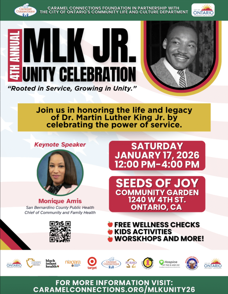 MLK Jr. Unity Celebration - Ontario, Ca - Community Health Association ...